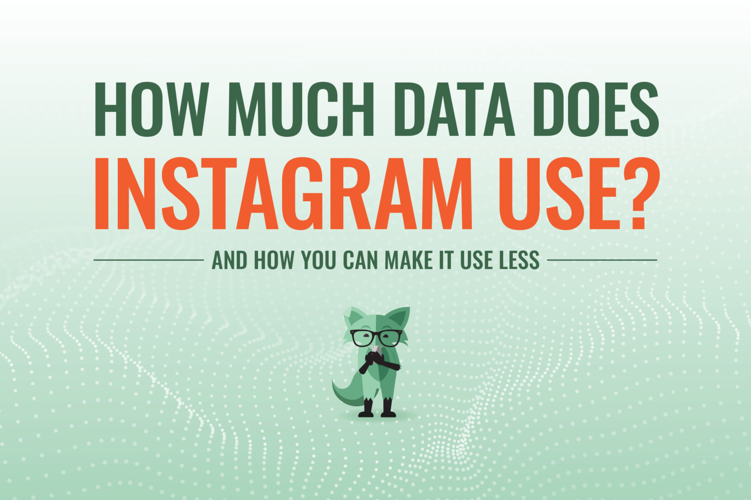 How much data does Instagram use | Mint Mobile