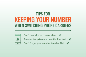 Can I keep my phone number if I switch carriers? | Mint Mobile