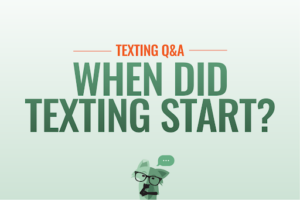 When did texting start? | Mint Mobile