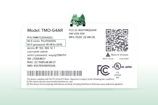 User Guide: 5G Gateway (TMO-G4AR) | Mint Mobile