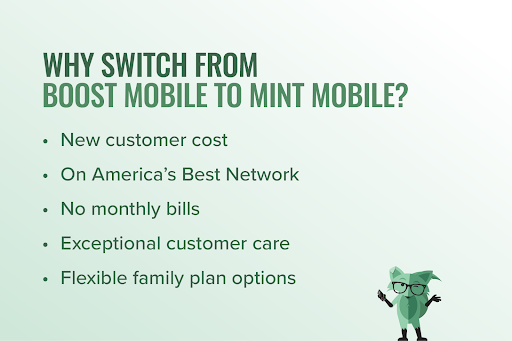 How to switch from Boost Mobile to Mint Mobile | Mint Mobile